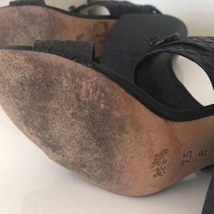 Coach | Shoes | Coach Block Heel Sandals | Poshmark